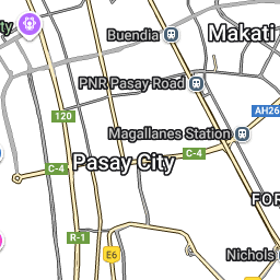 Makati City Administrative Boundary Map