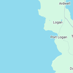 Portpatrick map | Dumfries and Galloway | UK Beach Guide