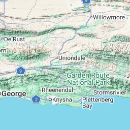 Detailed Rain and weather forecast for George - Mapview