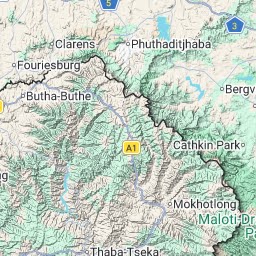 Detailed Rain and weather forecast for Bloemfontein - Mapview