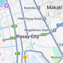 Makati City Administrative Boundary Map