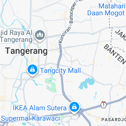 Peta Sebaran CCTV Lingkungan | Kota Tangerang