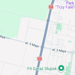 Mapa Google - Słupsk