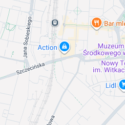 Mapa Google - Słupsk