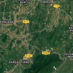 PETA LOKASI CHALET DAN RESORT DI YAN,KEDAH